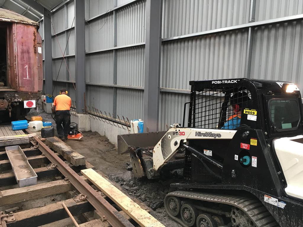 Work in progress - December 2018 | Remutaka Incline Railway