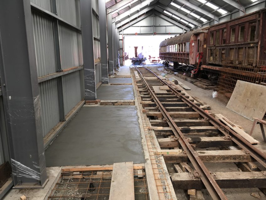 Rail vehicle shed | Remutaka Incline Railway